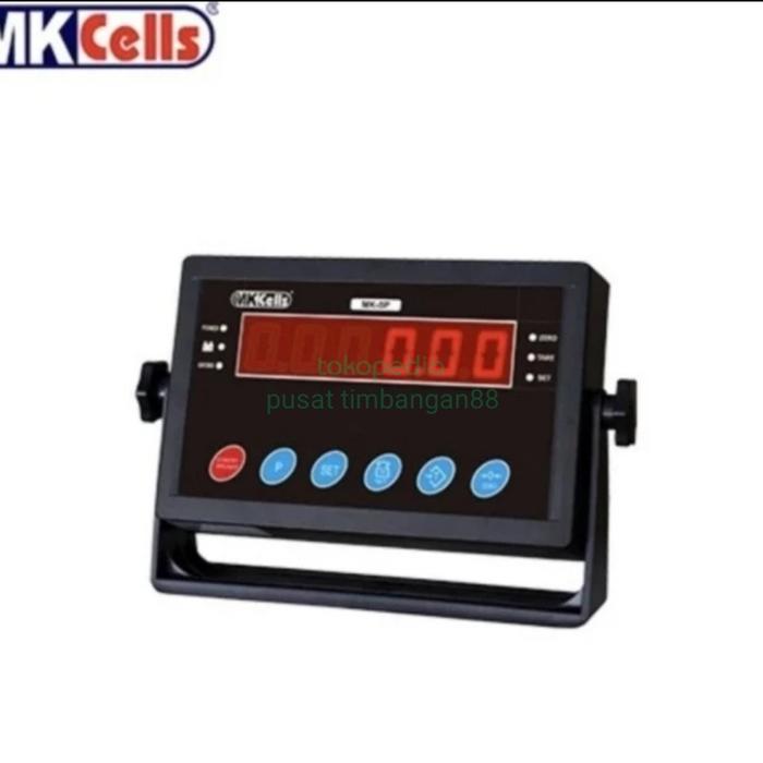 Jual indicator jembatan timbang display 6digit 2 RS232 MK-CELLS MK-5P ...