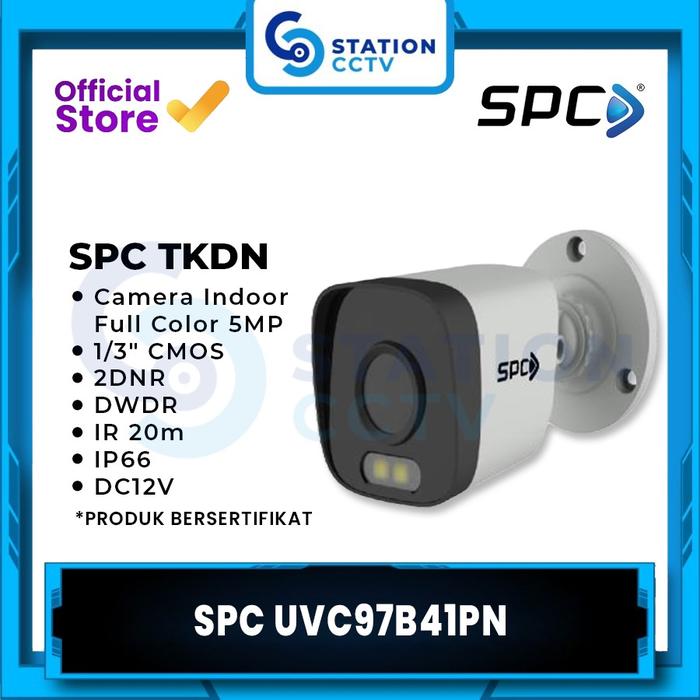 Promo Camera SPC 5MP OUTDOOR Full Colour / UVC97B41PN OUTDOOR TKDN ...