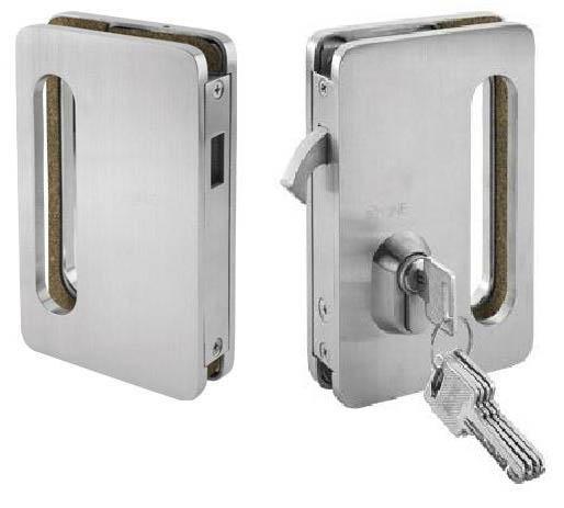 Jual SLIDING GLASS LOCK TO GLASS Sliding Handle With Lock Thumbturn ...