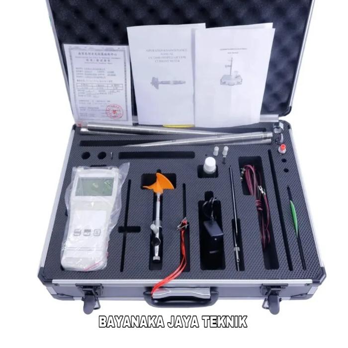 Jual LS1206B open channel flow meter range portable velocity meter ...