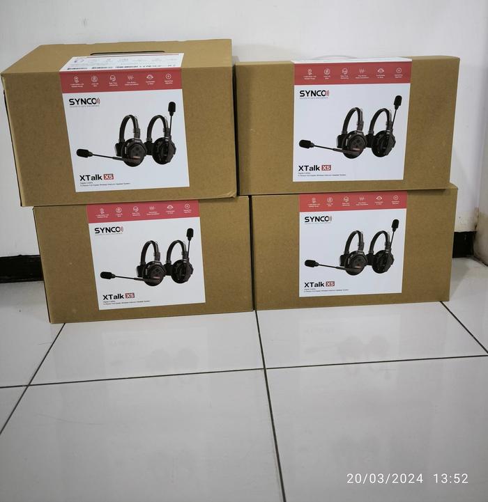 Jual Synco XTalk X5 Person Wireless intercom Single Ear Full Duplex - Kota Malang ...