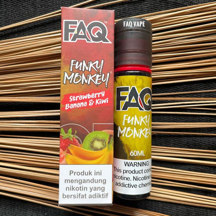 Jual FAQ Funky Monkey 60ml - Liquid By EJM.FAQ - FAQ FM Original, 6MG ...
