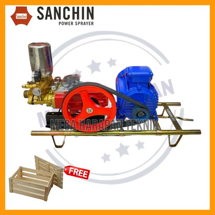 Jual power sprayer SANCHIN SCN 45 Dinamo 5HP 3 phase /380 volt full Rakit - Jakarta Barat - Mega ...