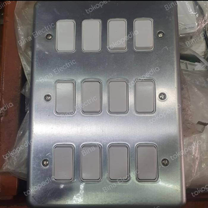Jual Saklar gridswitch mk 12gang k3442 brc 12g grid switch mk 12 gang - Jakarta Pusat - Jaya ...
