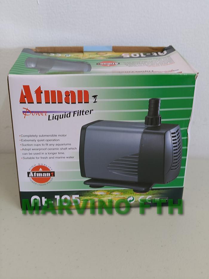 Jual Pompa Celup Atman AT-105 Filter dan Sirkulasi Aquarium - Kota ...