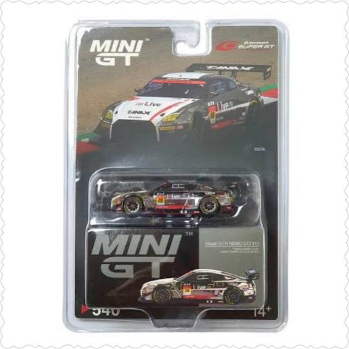 Jual MINI GT 540 NISSAN GT-R NISMO GT3 #10 TANAX GAINER GT-R super gt ...