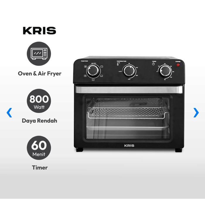 Jual Kris 22 Ltr Oven Dengan Air Fryer 800 Watt - Hitam - Kota ...