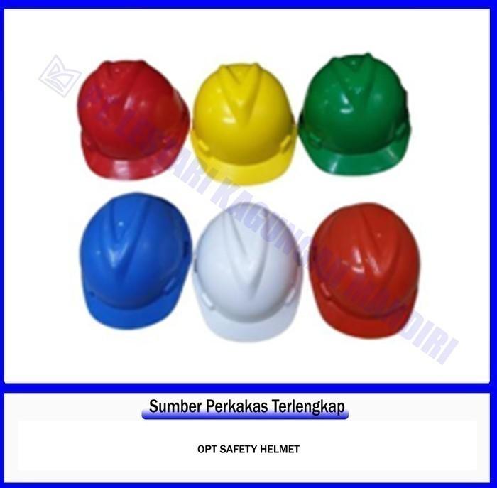 Jual Helm Proyek / Safety Helmet Tipe WHITE , Fast Track Merk OPT ...