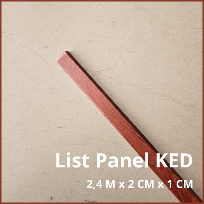Jual SUPER MURAH!! LIST PENUTUP WPC PER BATANG LIST WALL PANEL/SUDUT ...