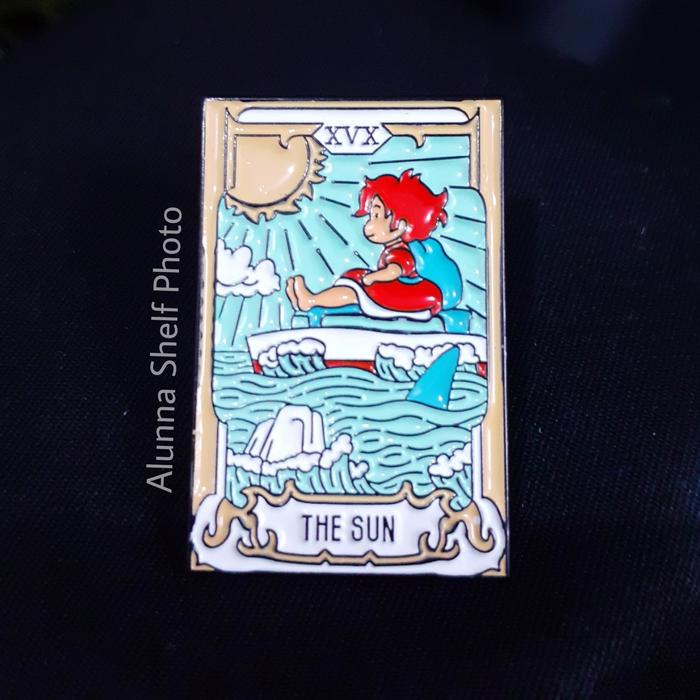 Jual Pin Enamel Tarot No Face Totoro Howl Kiki Ponyo | Bros Aksesoris ...