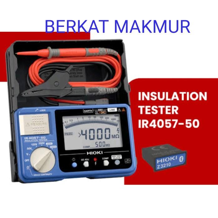 Jual Hioki IR 4057-50 Kit Digital Insulation Tester Pengganti IR 4057 ...