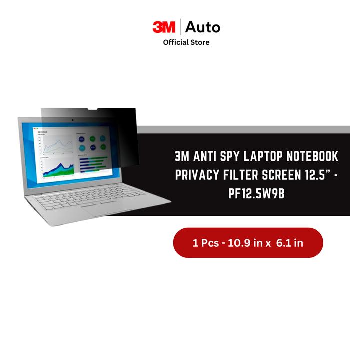 Promo 3M Anti Spy Laptop Notebook Privacy Filter Screen 12.5" - PF12 ...