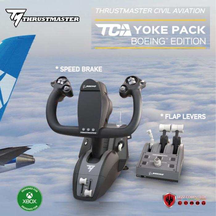 Jual Thrustmaster Tca Yoke Pack Boeing Edition Flight Simulator For ...