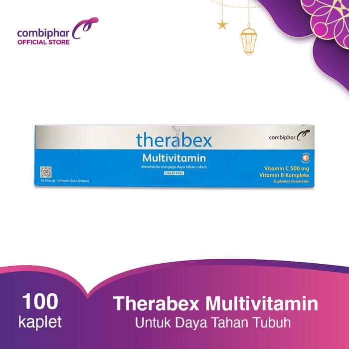 Jual Therabex Multivitamin 100 Caps - Kota Tangerang - Combiphar ...