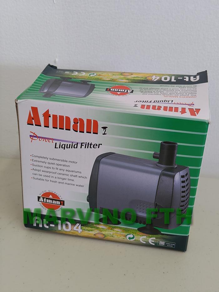 Jual Pompa Celup Atman AT-104 Filter dan Sirkulasi Aquarium - Kota ...