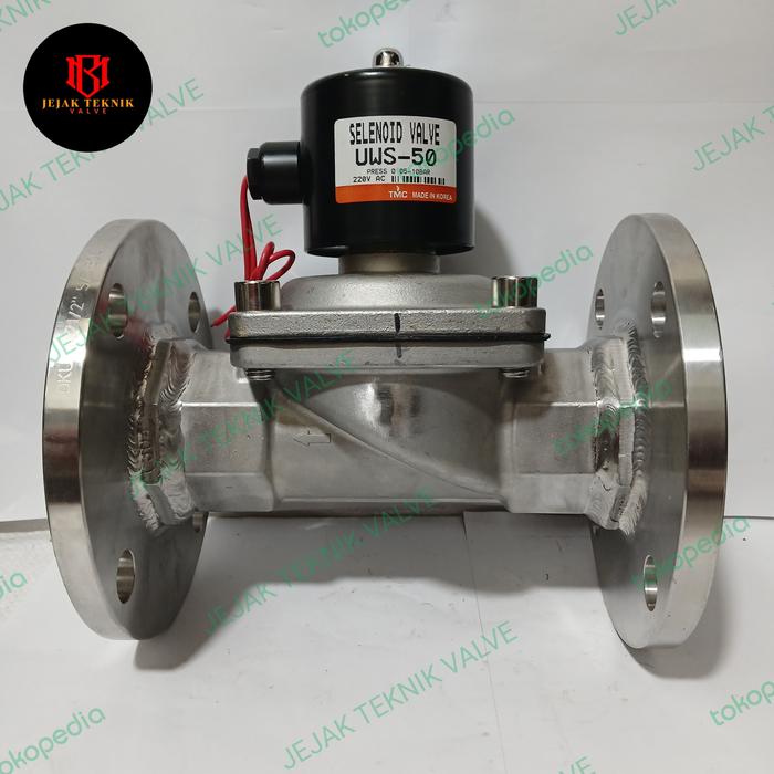 Jual SELENOID VALVE 1 INCH DN25 SS304 UWS-50 220V FLANGE JIS 10k 10 BAR - Jakarta Barat - JEJAK ...