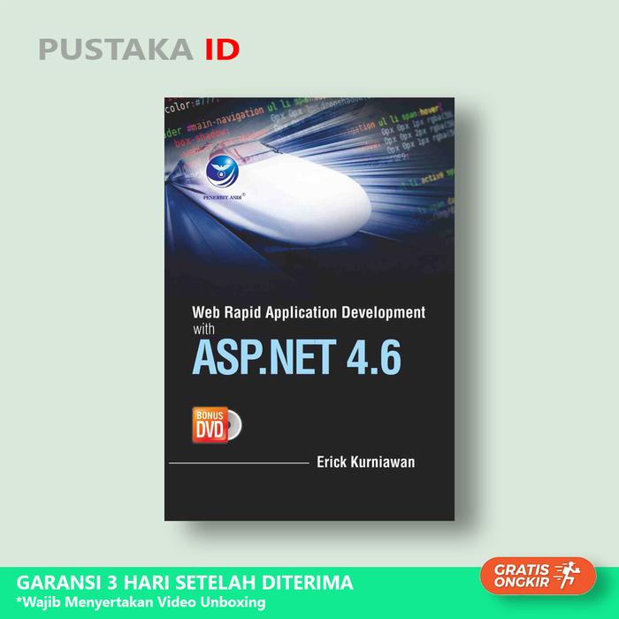 Promo Buku Web Rapid Apllication Development With ASP.NET 4.6+DVD - Kota Tangerang - Pustaka ID ...