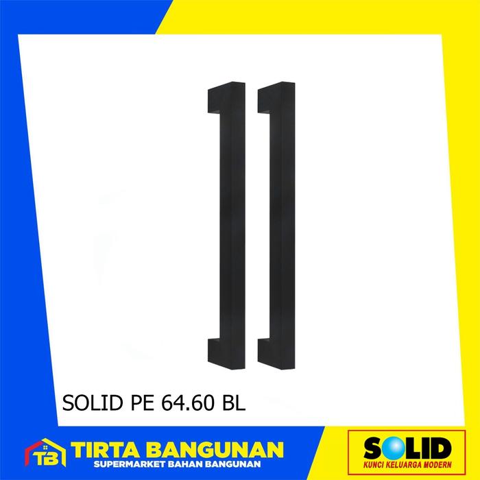 Promo Solid Pull Handle/ Gagang/ Tarikan Pintu P 64.60 BL Black - Kota Depok - Tirta Bangunan ...