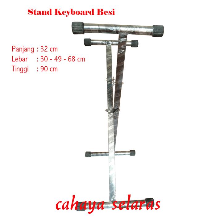 Jual Stand Keyboard Single Silang Bahan Besi Di Seller Sunshop ...