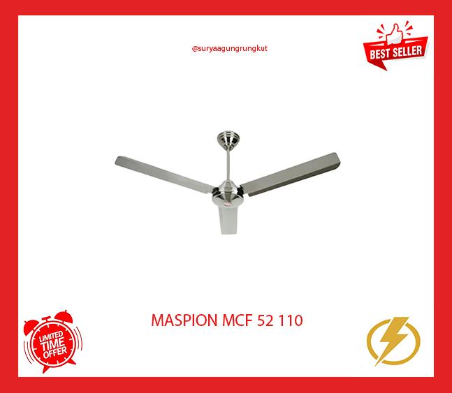 Jual CEILING FAN / KIPAS ANGIN PLAFON MASPION STAINLISS MCF 52 - 110 ...