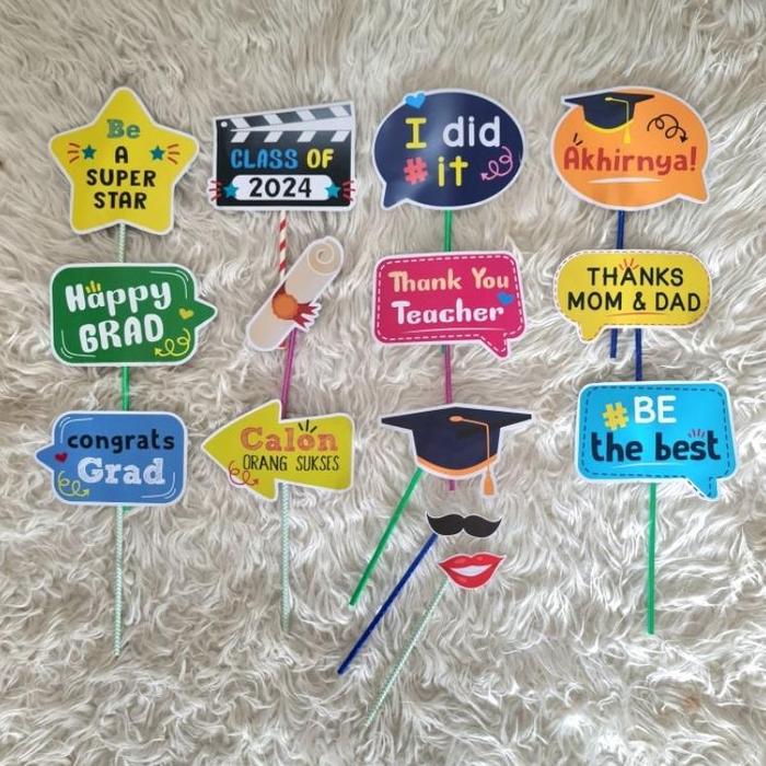 Jual Acc Photobooth Graduation 2024/ Photo Props Graduation - Jakarta ...
