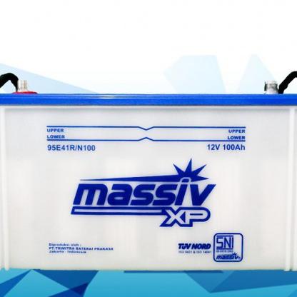 Jual MASSIV XP AKI BASAH Mobil 100Ah GENSET BUS TRUK FORKLIFT TRACTORS N100 - Jakarta Barat ...