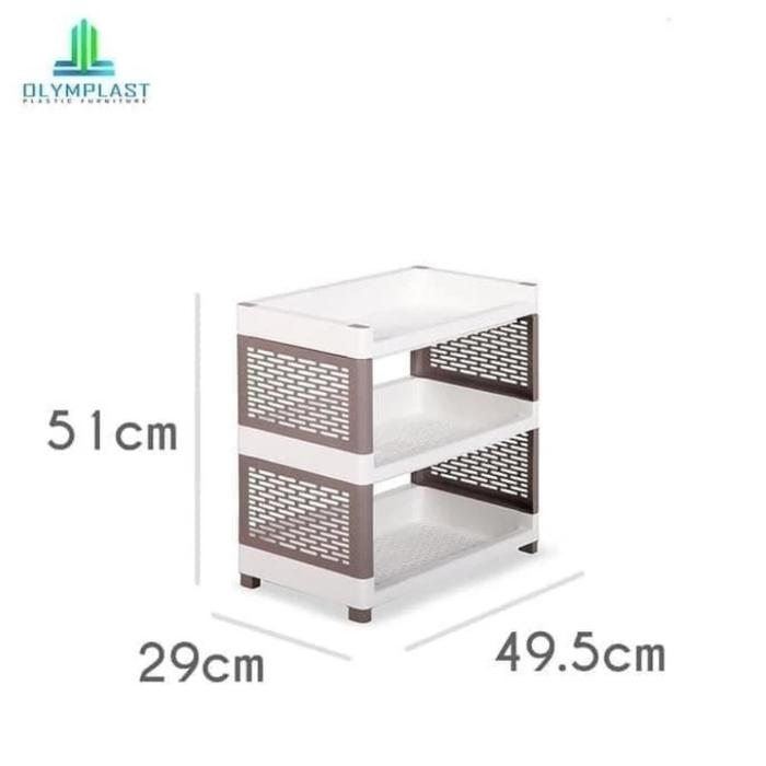 Jual RAK SUSUN PLASTIK 3 SUSUN BESAR OLYMPLAST RSOB 03 - Jakarta Barat ...