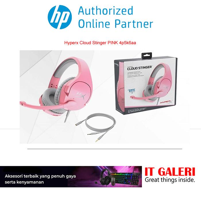 Promo HEADSET HEADPHONE GAMING HYPERX CONSOLE CLOUD STINGER CORE PINK Cicil 0% 3x - Jakarta ...