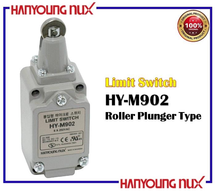 Jual Limit Switch Hanyoung HY-M902 Roller Plunger Type - Jakarta Barat ...
