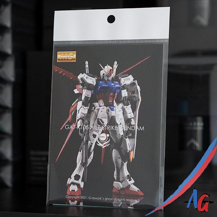 Jual G-Rework MG Aile Strike Gundam Ver. RM Water Decal Sticker - Kota ...