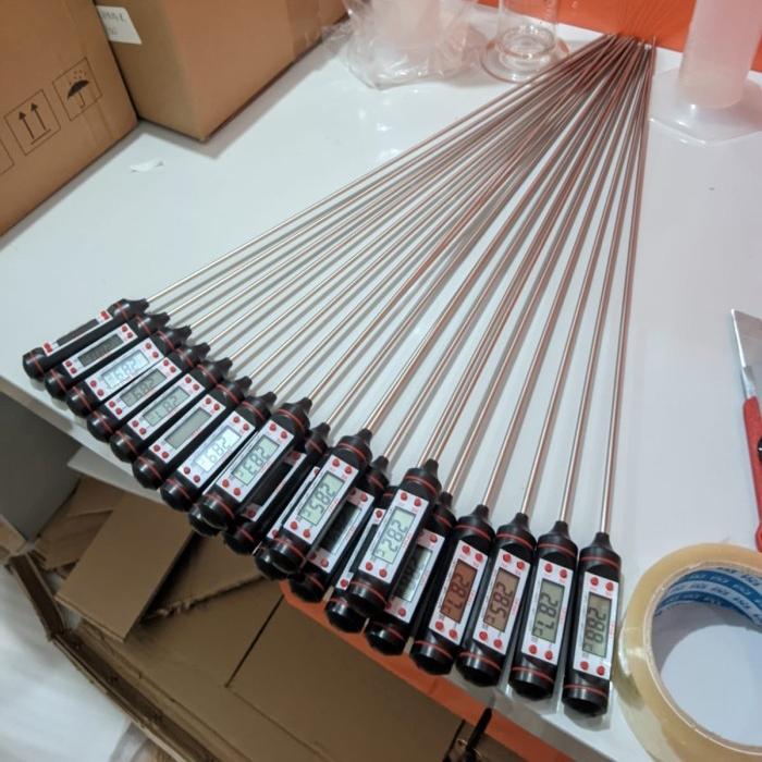 Jual Thermometer Digital Long Stick 50 cm Makanan Pertanian Kompos ...
