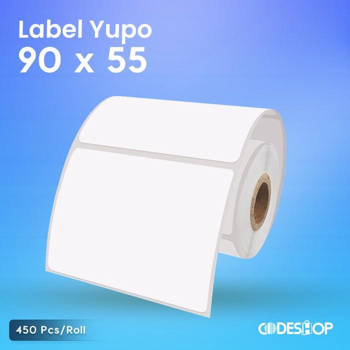 Jual Sticker Label YUPO 90x55 / 90 x 55 Anti Sobek & Tahan Air Label ...