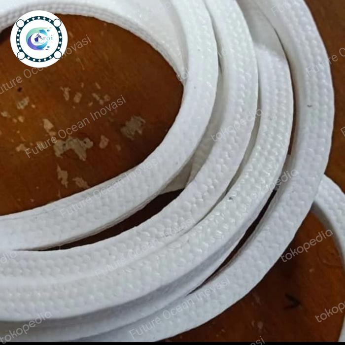 Jual Gland Packing PTFE pure - Gland packing pure Teflon PTFE roll /5kg ...