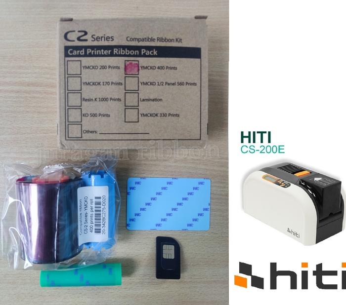 Jual RIBBON COLOUR Hiti CS200e - TINTA RIBBON PRINTER Hiti CS200e WARNA ...