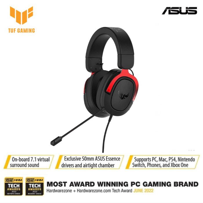 Promo ASUS TUF GAMING H3 - 7.1 surround sound Gaming Headset ...