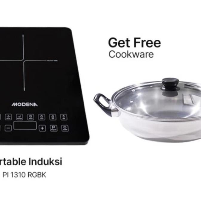 Jual Kompor Listrik Portable Induction Modena Pi 1310 Rgbk / 1310rgbk ...