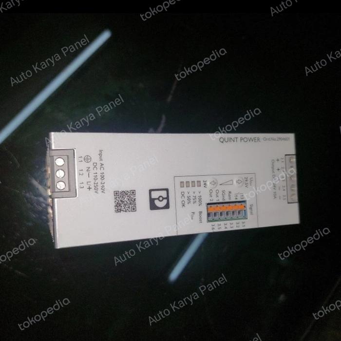 Jual PHOENIX QUINT4-PS/1AC/24DC/10 POWER SUPPLY 24VDC 10A 2904601 ...