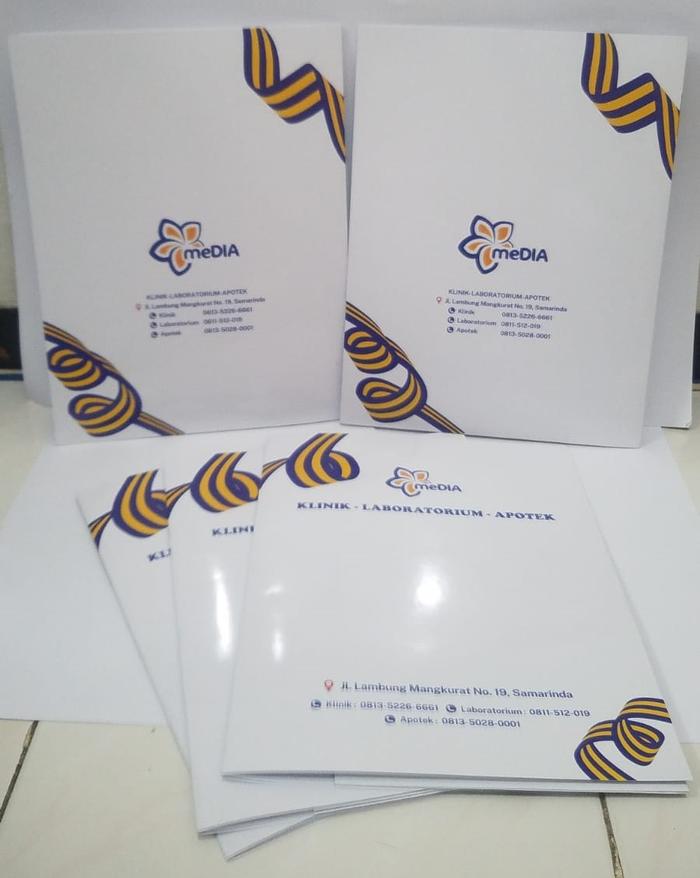 Jual Cetak Stopmap Custom Desain (Map Custom Warna) - A4 Standar - Kota ...