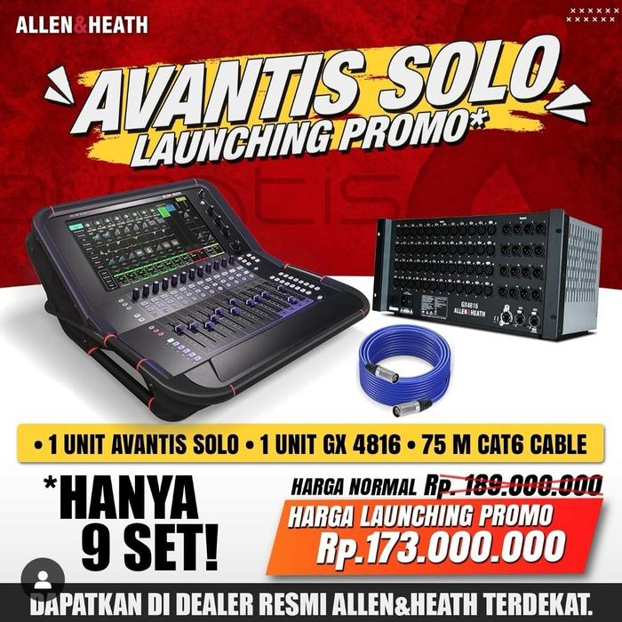 Jual Mixer digital Allen heath Avantis solo + stage box gx4816+ kabel ...