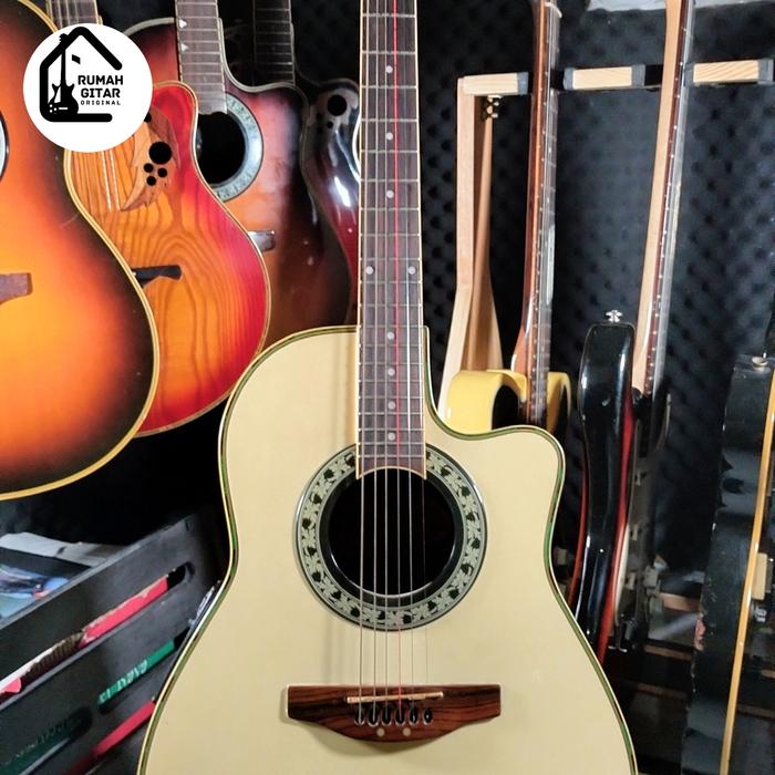 Jual Guitar Allegro FGB Akustik elektrik Original Fiber Model Ovation ...