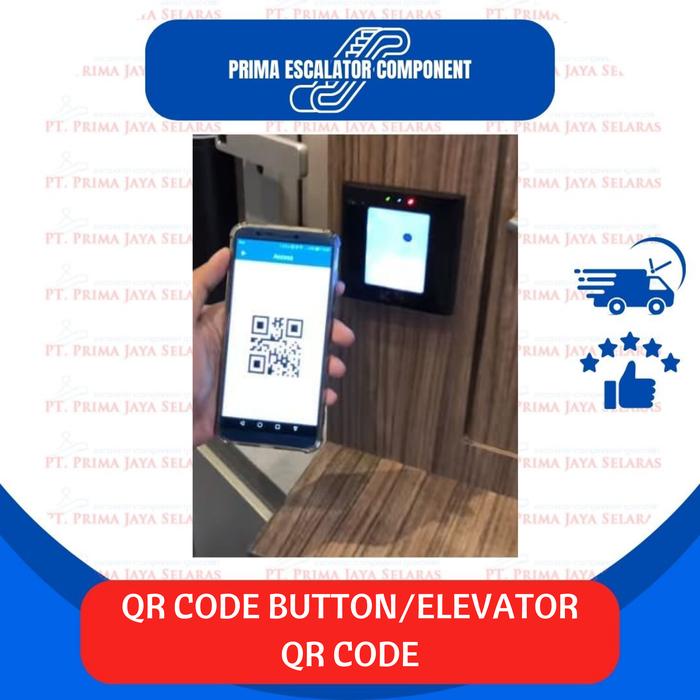 Jual QR CODE BUTTON/ELEVATOR QR CODE/TOUCHLESS BUTTON - Jakarta Utara ...