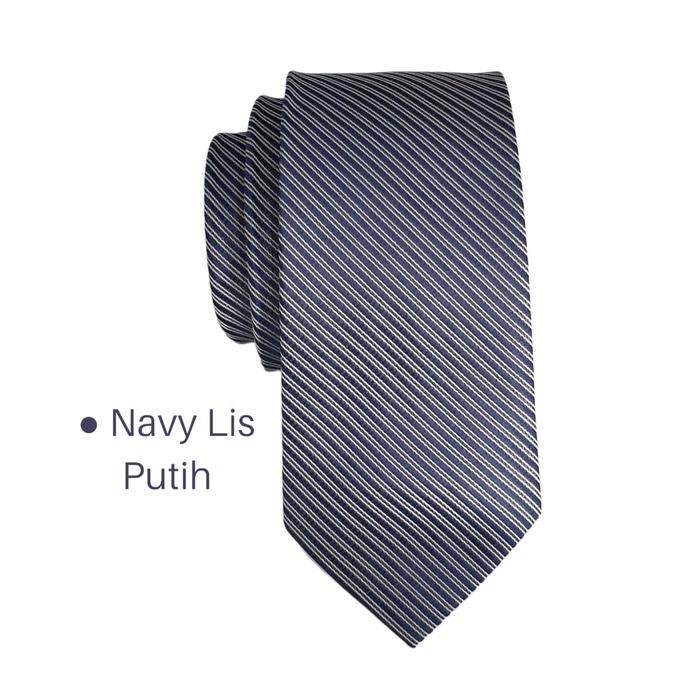 Jual Dasi MERAH Panjang Pria Motif Salur - Lebar 3 inch ( 7 - 8cm ...