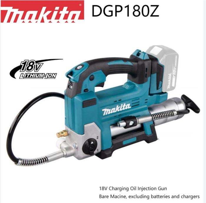 Jual Mesin Grease Gun Pompa Gemuk Cordless Baterai Makita DGP180Z DGP ...