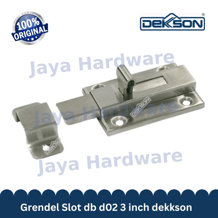 Jual Grendel Slot Pintu DB D02 3" SSS Stainless 304 Dekkson Dekson - Kota Tangerang - Jaya ...