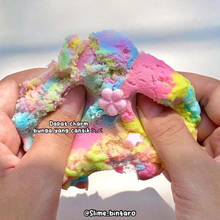 Jual Primadona Rainbow Cloud Slime By Slime Bintaro || Premium Slime || Di Seller Sunshop ...