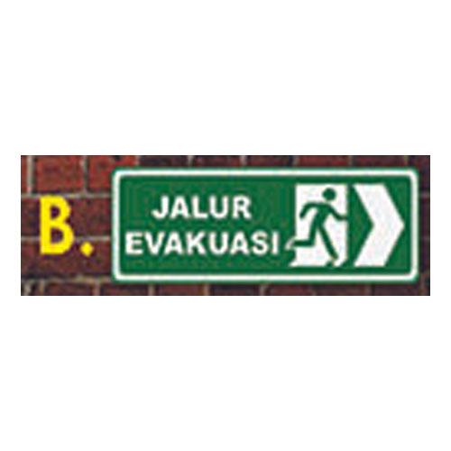 Jual Sign Jalur Evakuasi dan Rambu Exit. Acrylic Ukuran 30 x 10 cm ...