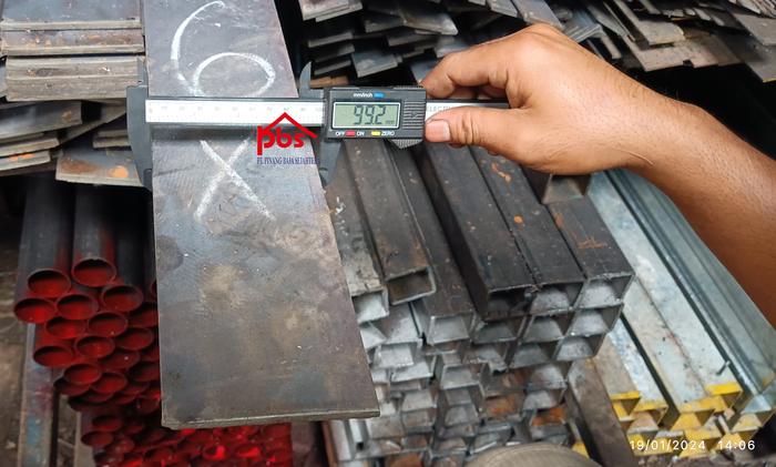 Jual Besi Strip 6x100 (6 x 100)/Strip lebar 10 cm / Panjang 6 meter ...