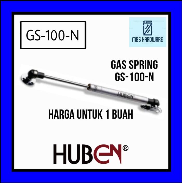 Jual Gas Spring HUBEN GS-100-N / Furniture Engsel Hidrolik HUBEN ...