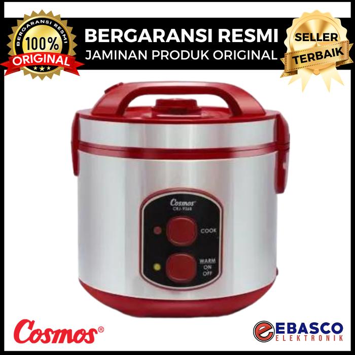 Promo Rice Cooker COSMOS 9368 Fungsi 3 in1 Daya 400 Watt Kapasitas 2 ...
