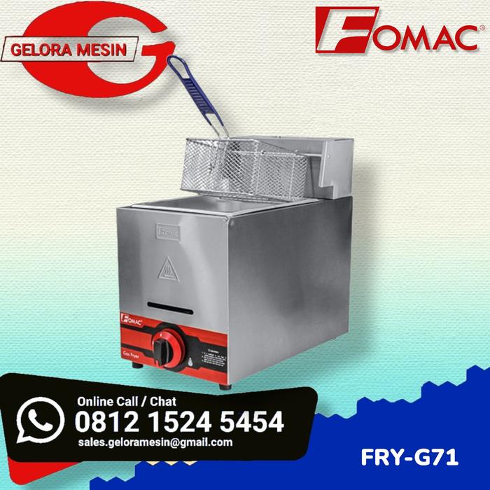 Jual FRY-G71 GAS DEEP FRAYER Penggorengan Makanan FOMAC - Jakarta Barat ...